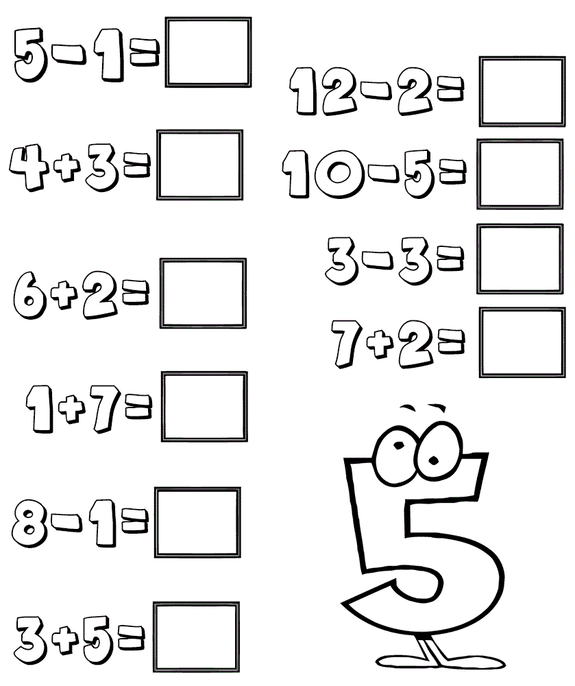 Free Easy Math Worksheets Educative Printable